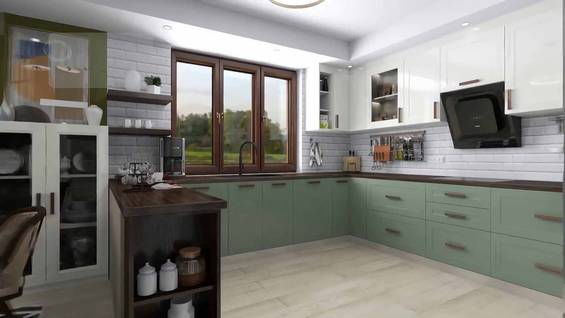 Open Kitchen-Living area-Coohom design community